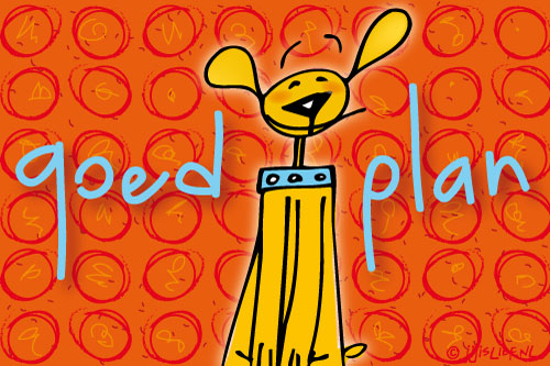 Jij is Lief - kaart: Goed plan