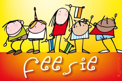 Jij is Lief - kaart: Feest