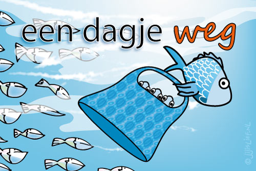 Jij is Lief - kaart: Een dagje weg